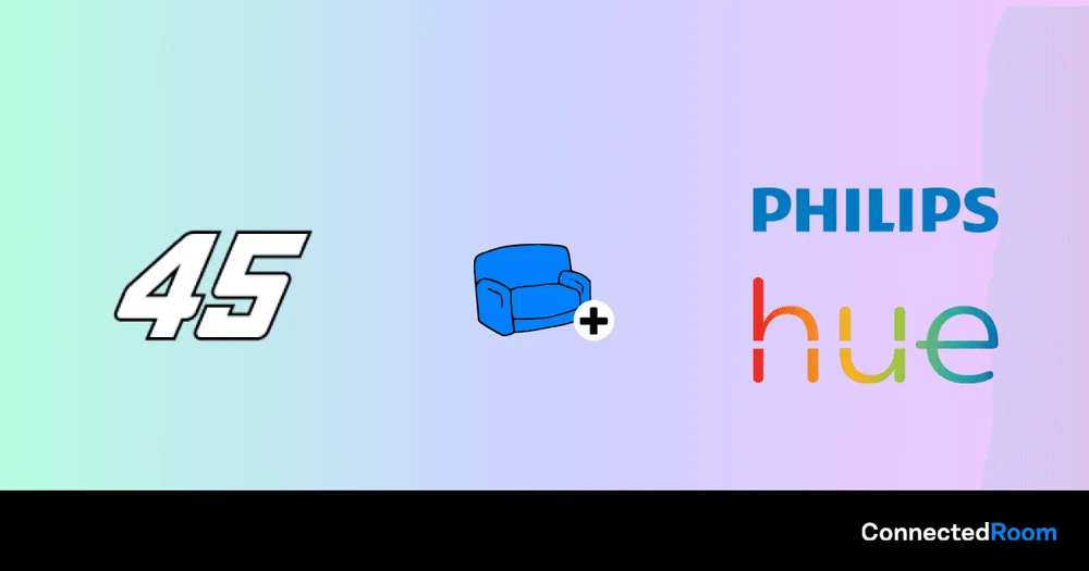 Sync Hue with NASCAR Cup Series Tyler Reddick - ConnectedRoom