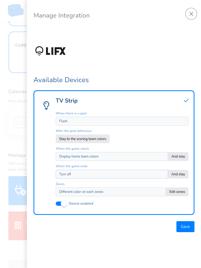 Synchronisez LIFX aux Flyers - SportsConnectés