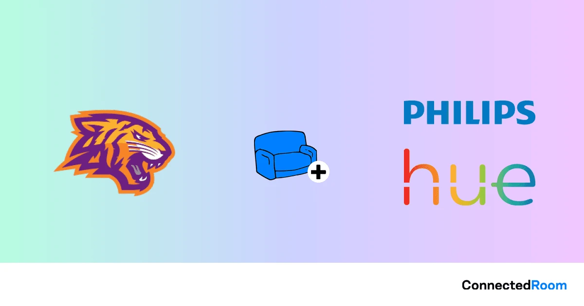 Sync Hue with Edward Waters Tigers - ConnectedRoom