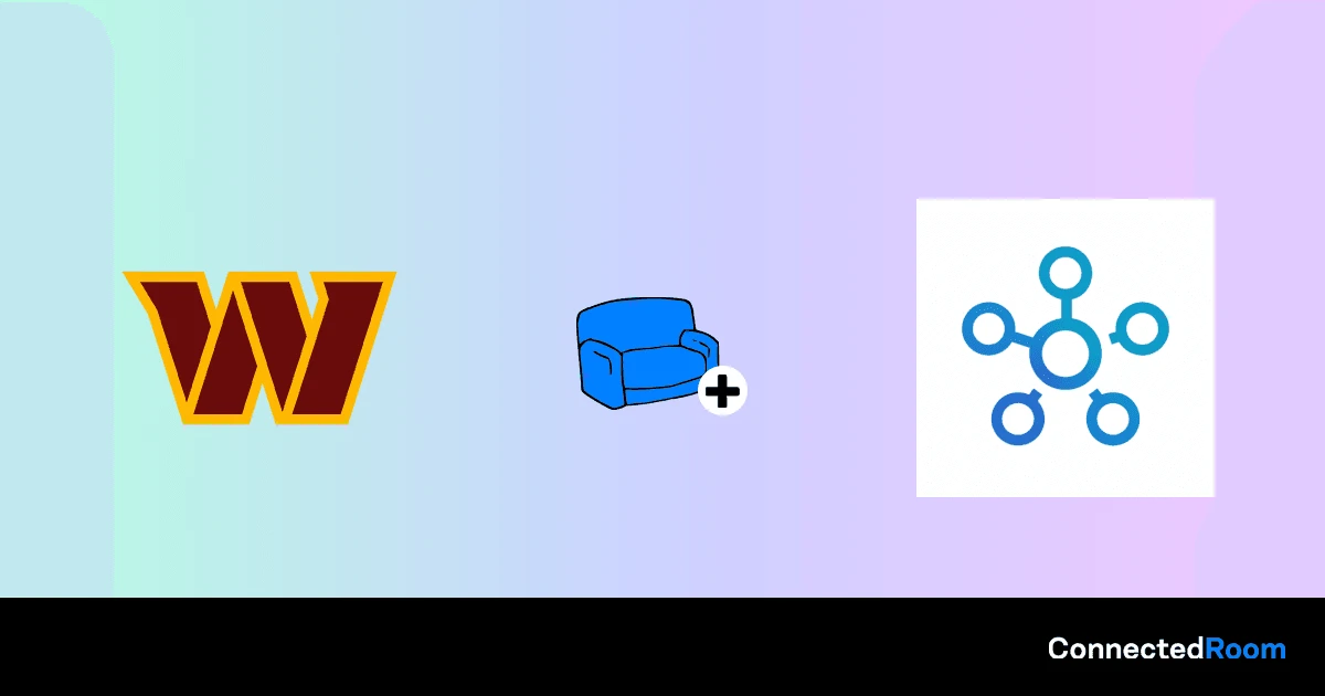 Sync SmartThings with Washington Commanders - ConnectedRoom