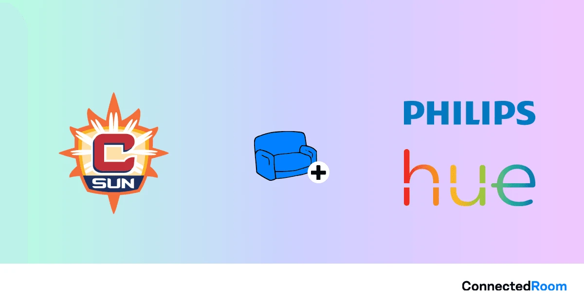 Sync Hue with Connecticut Sun - ConnectedRoom